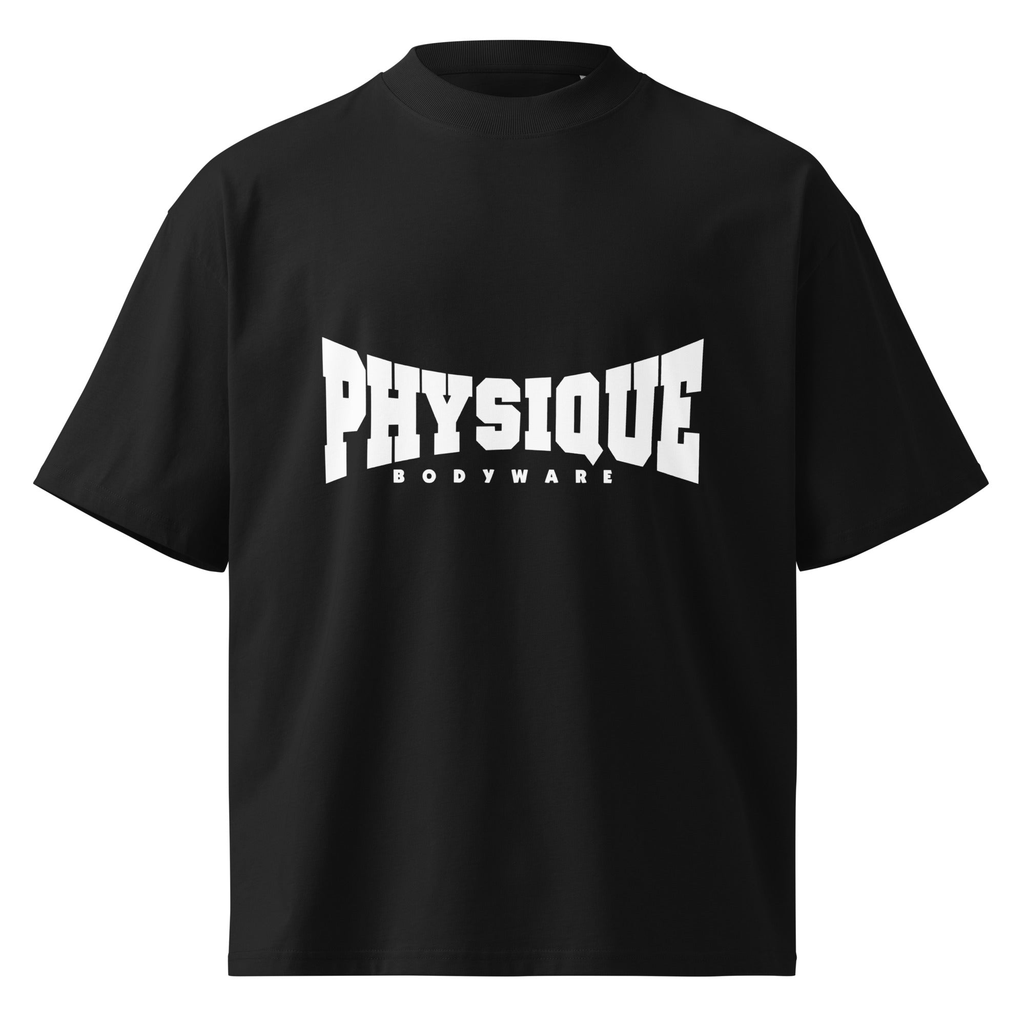 Oversized High-neck T-shirt – Physique Bodyware